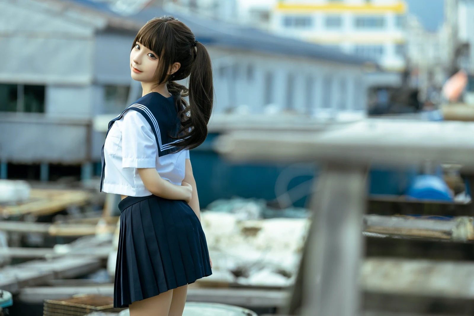 蠢沫沫 – NO.233 海风 [19P-162MB] | chunmomo